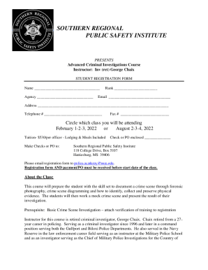 Fillable Online ncdoj.govncjacertificate-programsCriminal Investigation ...