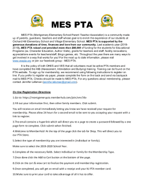 Fillable Online www.mtsd.k12.nj.usdomain441MES PTA / MES PTA Welcome and Important Announcements ...