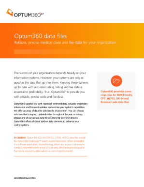 Fillable Online www.optum360.comcontentoptum360-3Optum360 Data Files ...