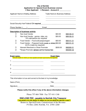 Fillable Online www.norfolk.govDocumentCenterViewCity of Norfolk ...