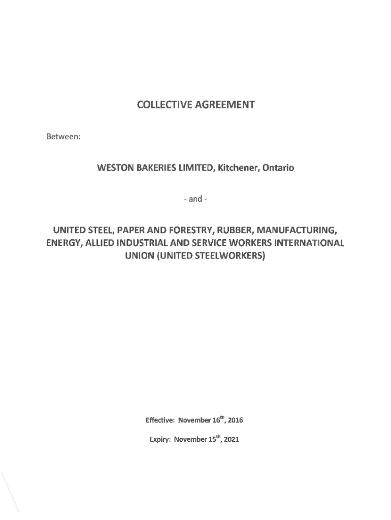 Fillable Online negotheque.travail.gc.caengagreementsCOLLECTIVE ...