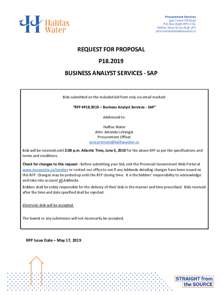 Fillable Online Request for Proposal (RFP) DefinitionRequest for Proposal (RFP ...