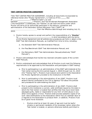 Fillable Online mccc.edupdftestingproctor-agreementREMOTE PROCTOR ...