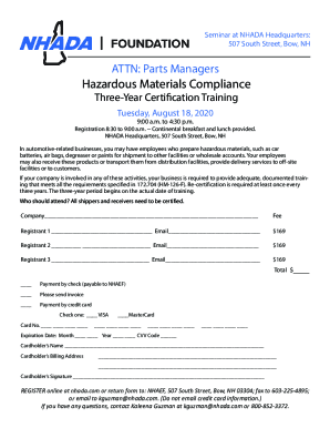 Fillable Online Hazardous Materials Compliance - HubSpot Fax Email ...