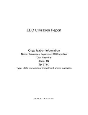 Fillable Online www.vadoc.virginia.govmedia1362EEO Utilization Report ...