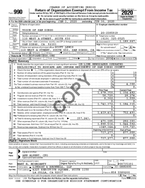 Fillable Online Exempt Organizations Annual Reporting ... - IRS tax ...