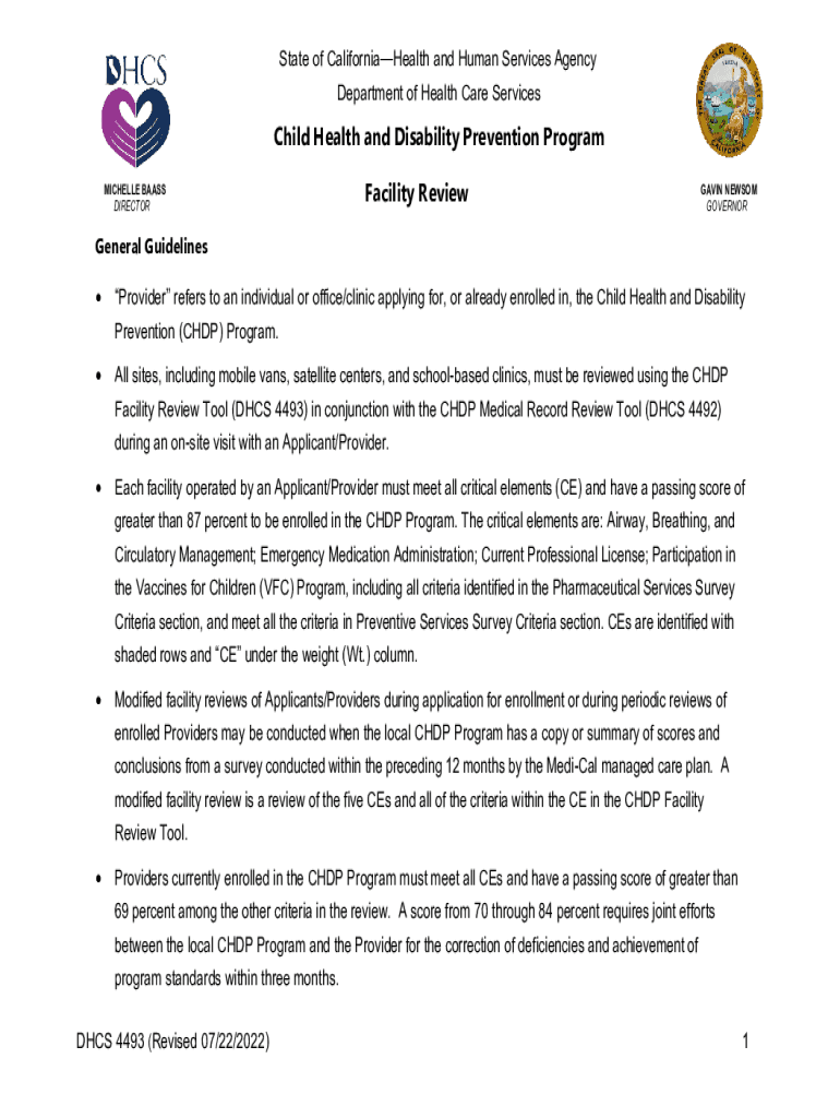 Fillable Online California department of public health licensing and ...