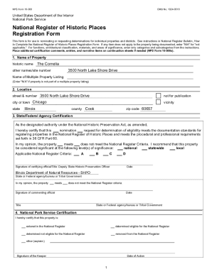 Fillable Online www2 illinois www.pdffiller.com462630788--NPS-Form-OMB ...