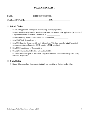 Fillable Online soarworks.samhsa.govarticlesoar-tools-andSOAR Tools and ...