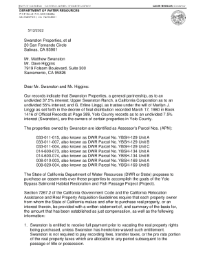 Fillable Online cwc ca 8G first offer package Fax Email Print - pdfFiller