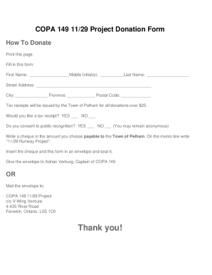 Fillable Online 250+ Donation FormsJotFormCertificate of Public ...