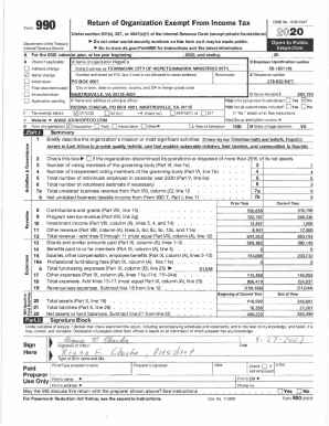 Fillable Online 2020 Schedule A (Form 990 or 990-EZ) - IRS tax ...