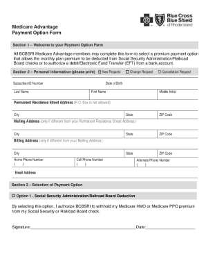 Fillable Online medicareadvantage.premera.comforms-and-documentsForms ...