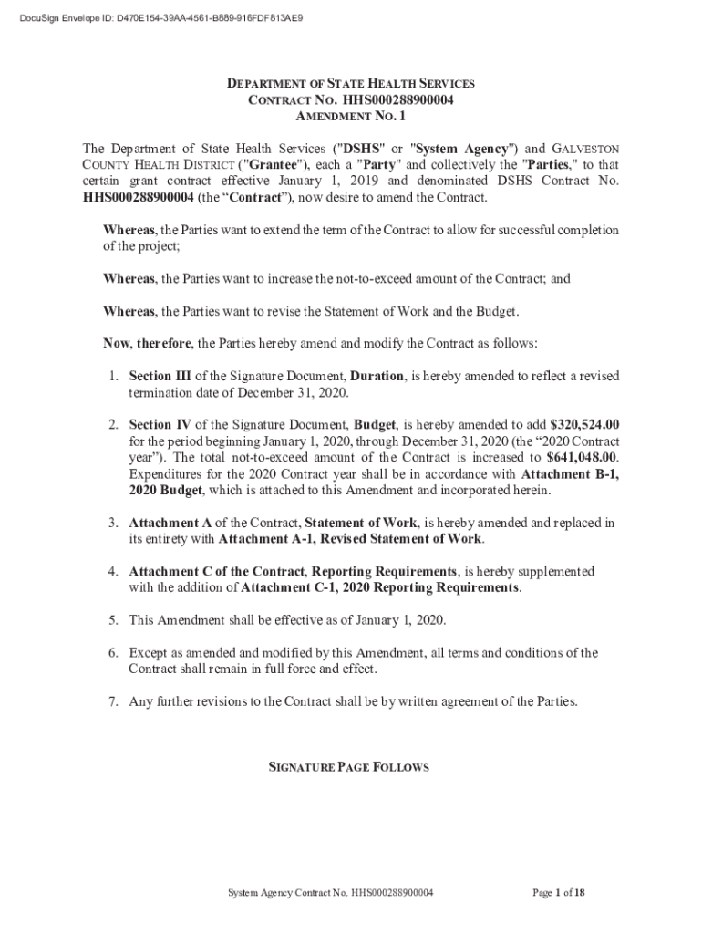 Fillable Online DocuSign Envelope ID: D470E154-39AA-4561-B889 ...