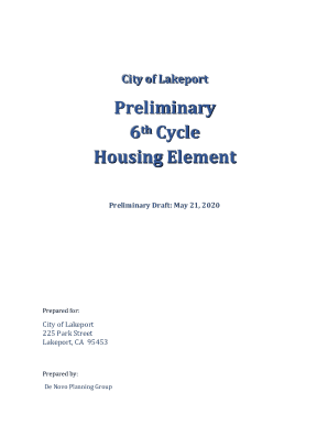 Fillable Online www.sonomacity.orgdocumentsdraft-housing6th Cycle Draft ...