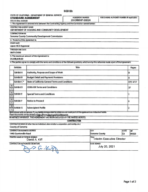 Fillable Online STATE OF CALIFORNIA-DEPARTMENT OF GENERAL SERVICES SCO ...