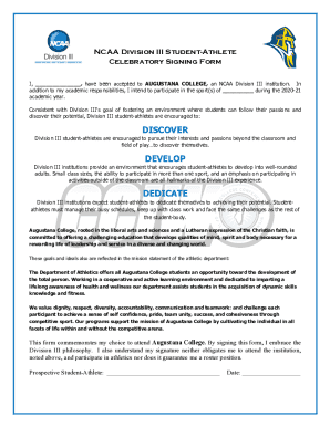 Fillable Online Division III Compliance Forms - NCAA.orgDivision III ...