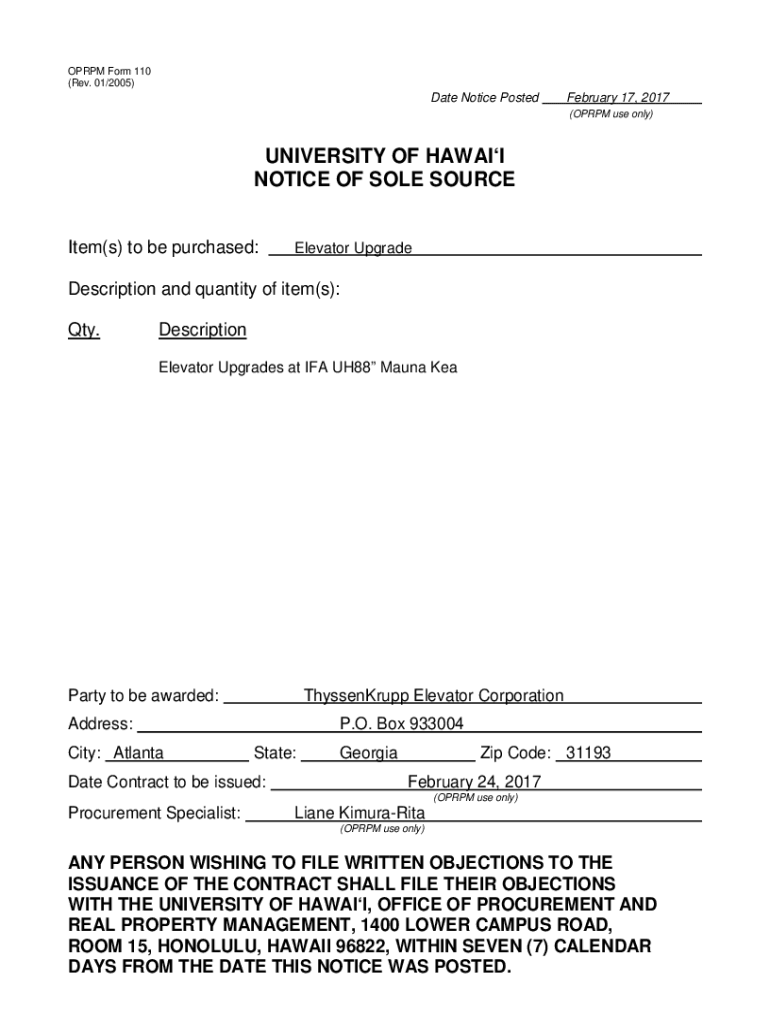 Fillable Online Elevator Upgrade Fax Email Print - pdfFiller