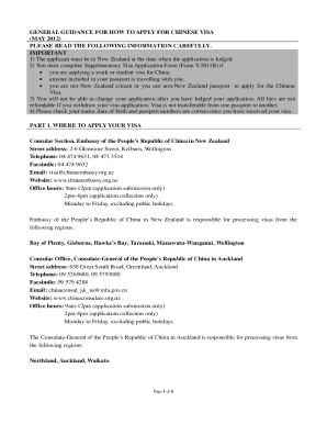 Fillable Online China Work Visa: Unified Work Permit - China Briefing ...