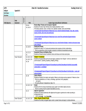 Fillable Online TAKS Objective Fax Email Print - pdfFiller