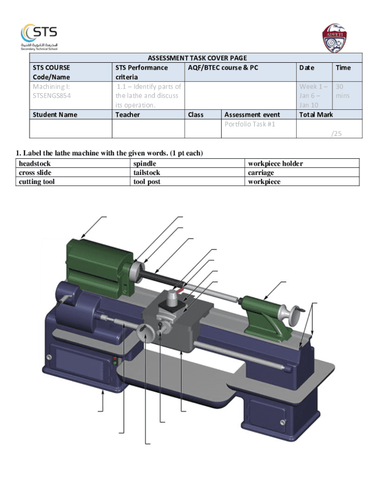 Fillable Online www.coursehero.comfile93728525Worksheet 1.docx - ASSESSMENT TASK COVER PAGE STS ...