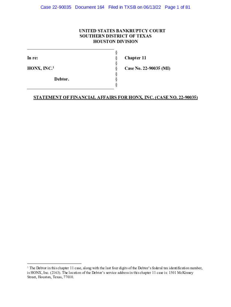 Fillable Online cases.stretto.com public x183UNITED STATES BANKRUPTCY ... Fillable Online cases.stretto.com public x183UNITED STATES BANKRUPTCY ...