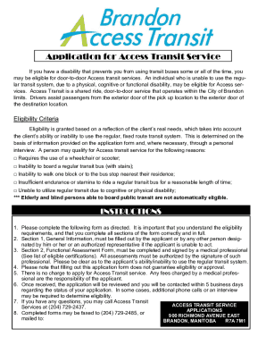 Fillable Online new.mta.infodocument8841ACCESS-A-RIDE SERVICE ...