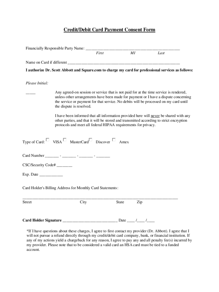 Fillable Online Free Credit Report Authorization (Consent) Form ...