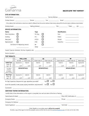 Fillable Online Get Backflow Test Report Pdf - US Legal Forms Fax Email ...