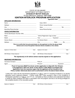 Fillable Online services.dmv.de.govformsotherformsSTATE OF DELAWARE ...