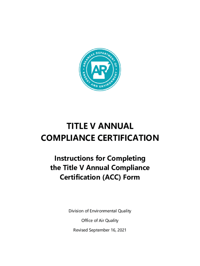 Fillable Online eportal adeq state ar epd.georgia.govsubmit-title-v ...