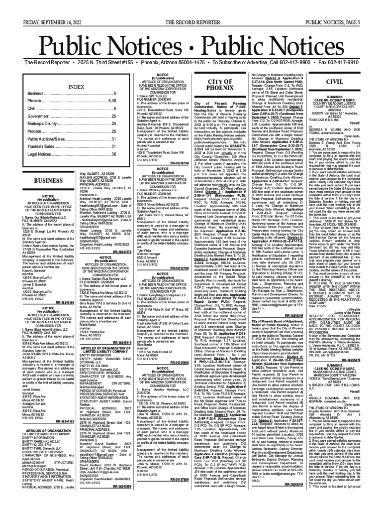 Fillable Online www.pdffiller.com606795571--Fillable-OnlineGet the free Online public notices ...