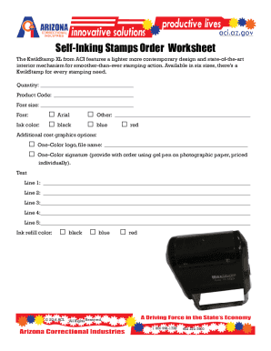 Fillable Online www.pdffiller.com214649512-Self-InkingStamps2Fillable Online aci az Self-Inking ...