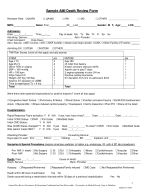 Fillable Online UHC Death Review Form Fax Email Print - pdfFiller
