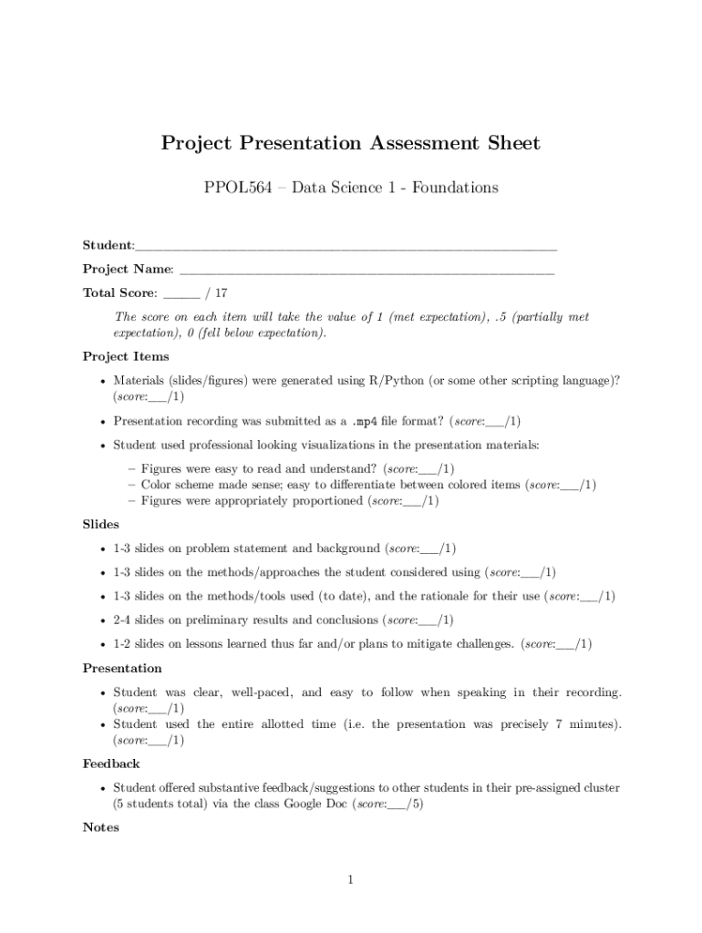 Fillable Online www.docformats.comproject-assessment-templateProject ...