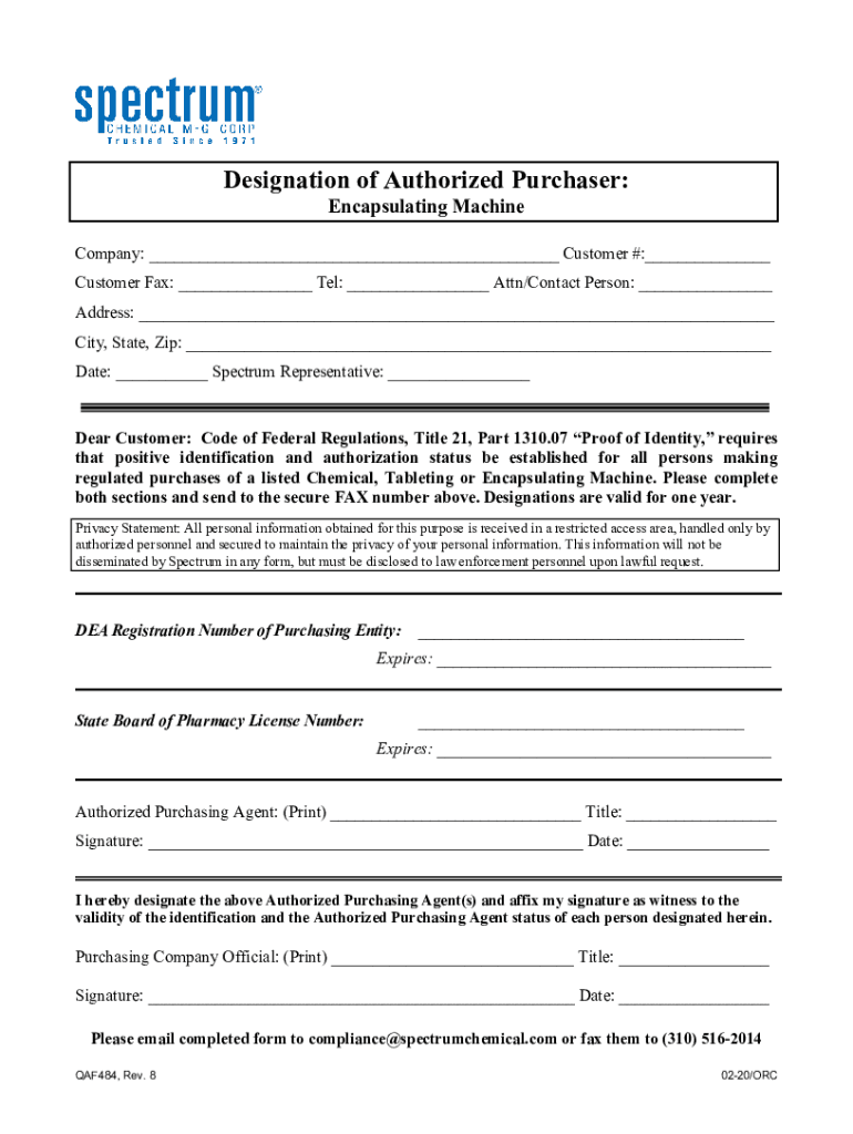 Fillable Online www.pdffiller.com88754371--Designation-ofGet the free ...