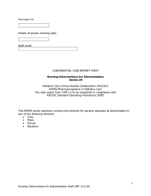 Fillable Online www.uts.edu.ausitesdefaultCONFIDENTIAL CASE REPORT FORM ...