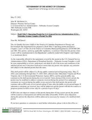 Fillable Online DC Department of General Services (DGS)dgsGovernment of ...