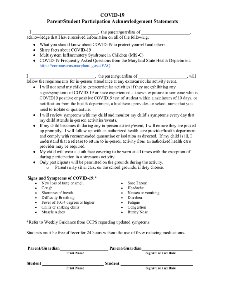 Fillable Online www.coursehero.comfile136524908covid-19-awareness ...