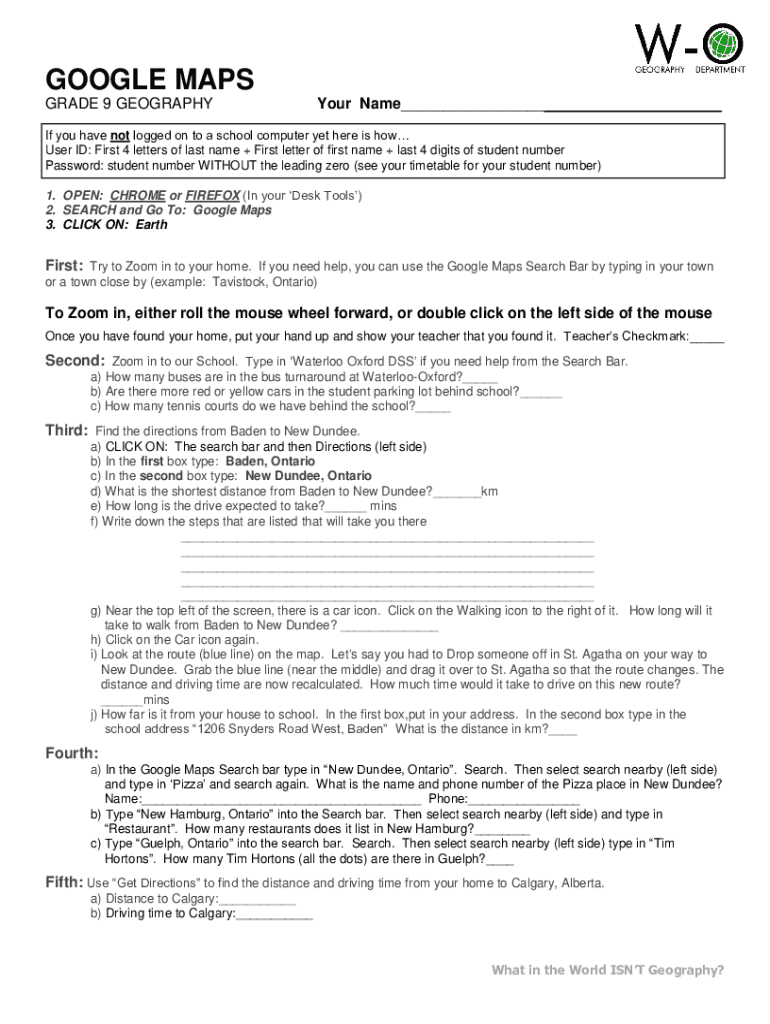 Fillable Online teachers wrdsb Internet Map of Canada Assignment Fax ...