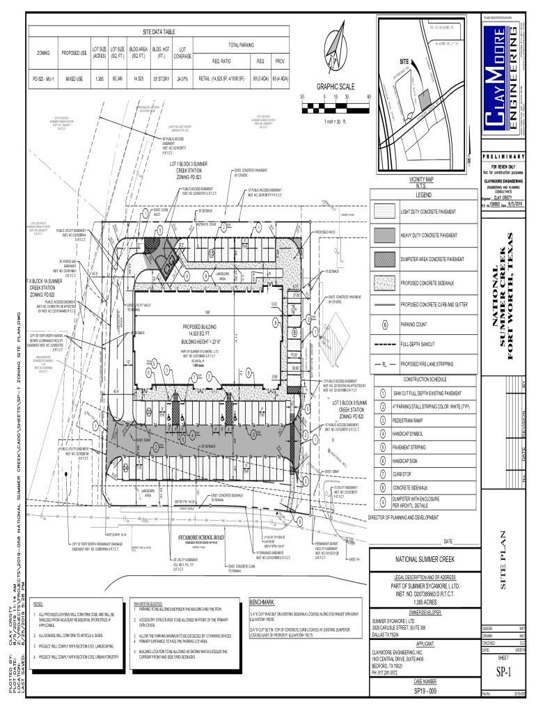 Fillable Online SP-1 SITE PLAN Fax Email Print - pdfFiller