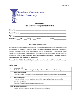 Fillable Online www.pdffiller.com464331725--Field-EvaluationFillable Online Field Evaluation for ...