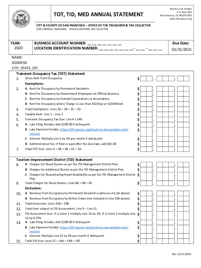 Fillable Online businessportal.sfgov.orgsitesdefaultOFFICE USE ONLY ...