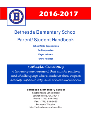 Fillable Online stbernardselementary.orgparent-student-handbookPARENT/STUDENT HANDBOOKSt ...