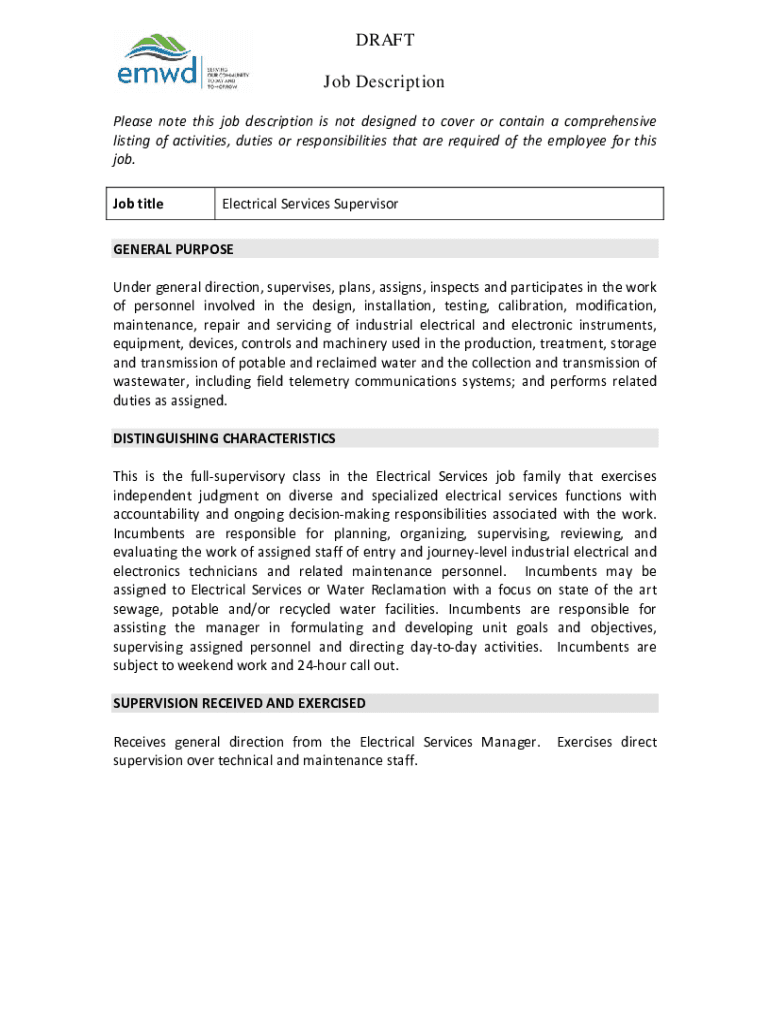 Fillable Online 20 job description examples to power up your hiring ...