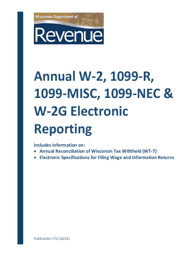 Fillable Online www.revenue.wi.govPagesOnlineServicesDOR Form W-2, 1099 ...