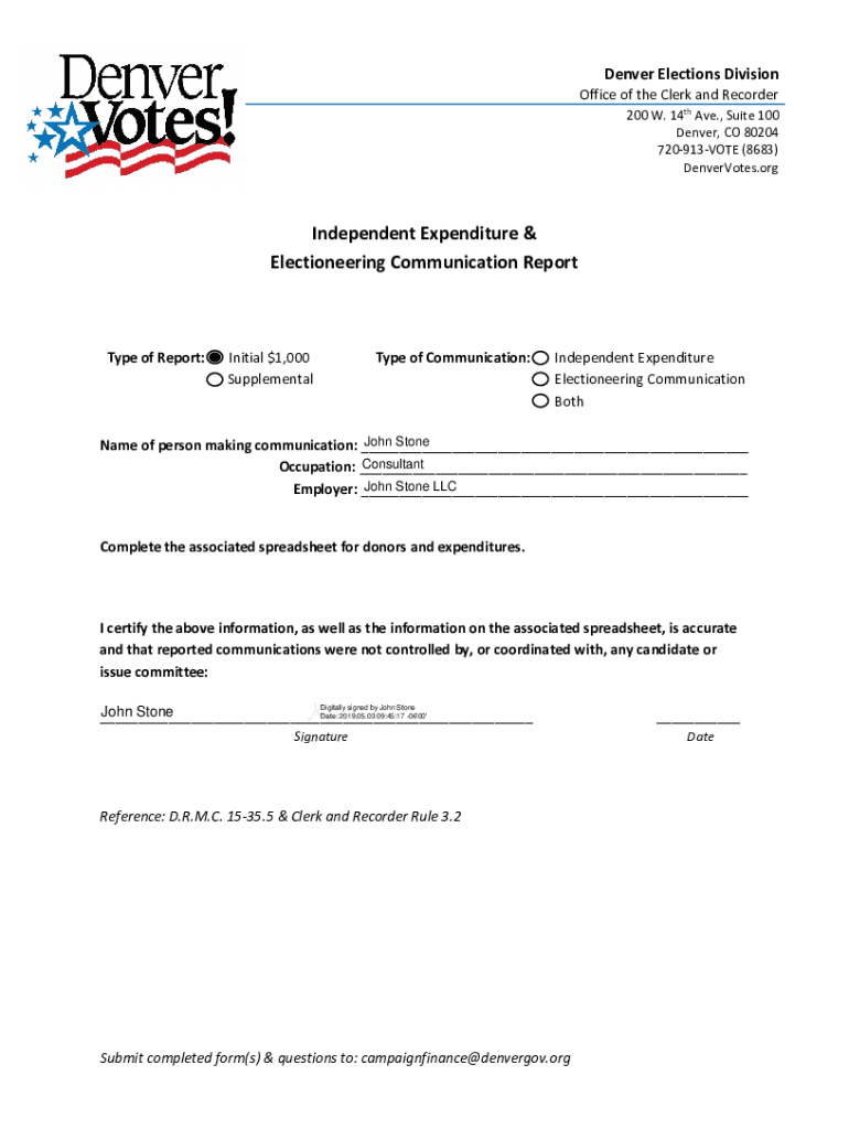 Fillable Online Expenditure Report.pdf Fax Email Print - pdfFiller