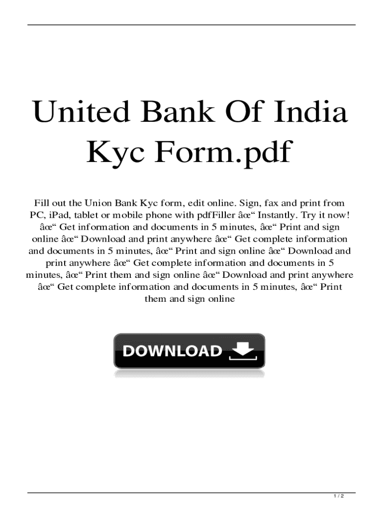 Fillable Online cocodoc.comform264396655-united-bank-of-indiaUnited ...