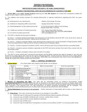 Fillable Online RFP: A Quick Guide to Request for Proposals ...