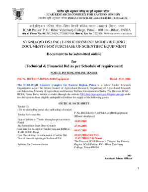 Fillable Online standard online (e-procurement mode) bidding documents for ... Fax Email Print ...